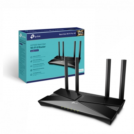 ROUTER TP-LINK WIRELESS ARCHER 1500MBPS MODELO ARCHER AX10 DB. | UTS